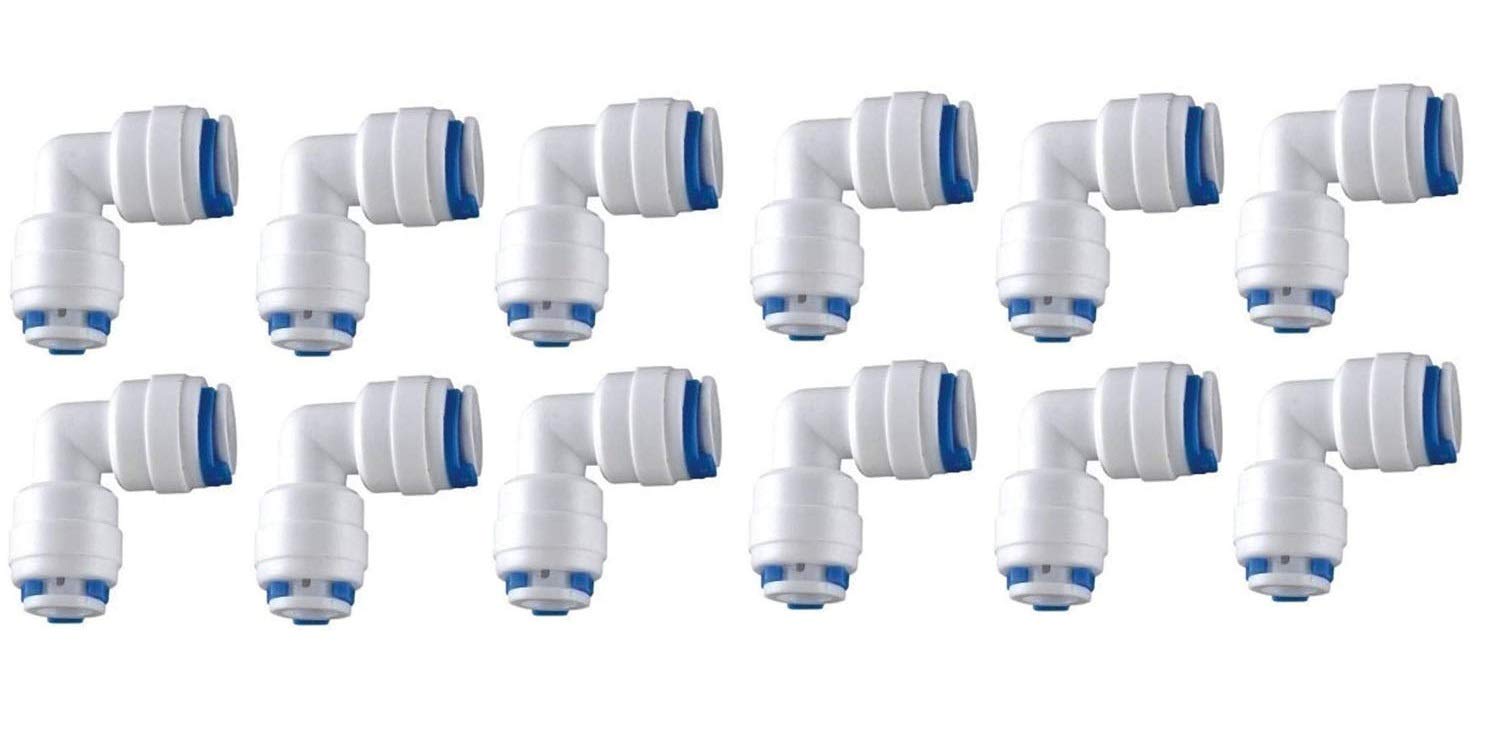 RO Elbow Connector Both Side Push Suited for All Type of RO Models Pipe ...